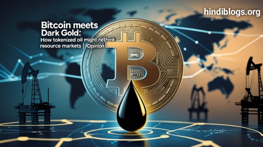 Bitcoin Meets Dark Gold: How Tokenized Oil Might Rethink Resource ...